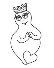 coloriages barbapapa a imprimer et a colorier