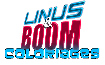 coloriages linus et boom